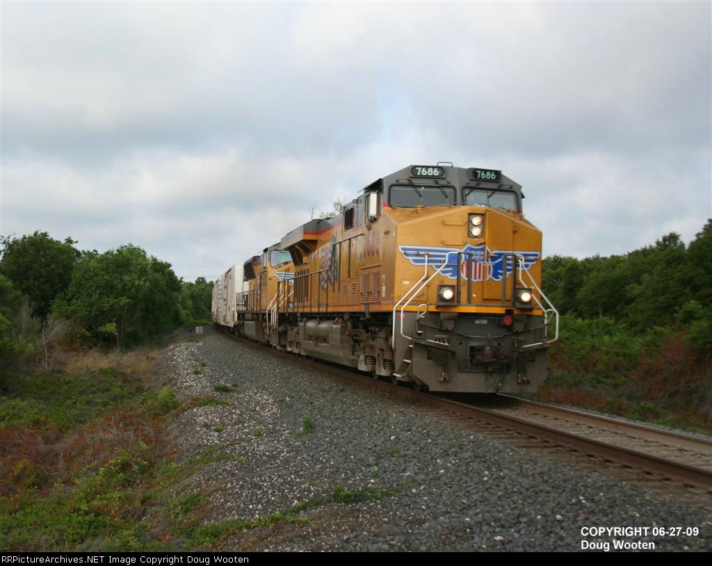 Eastbound Stack Train